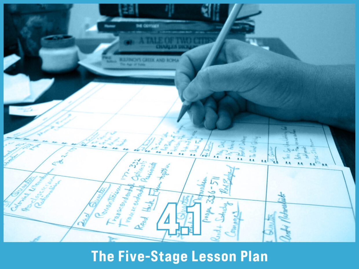 4.1 | The Five-Stage Lesson Plan - ReMoteOo